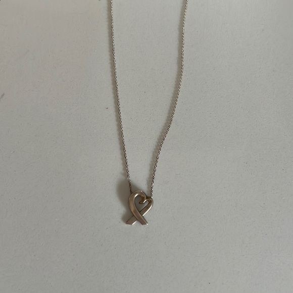 Tiffany & Co. | Jewelry | Tiffany Co Elsa Peretti Heart Necklace | Poshmark